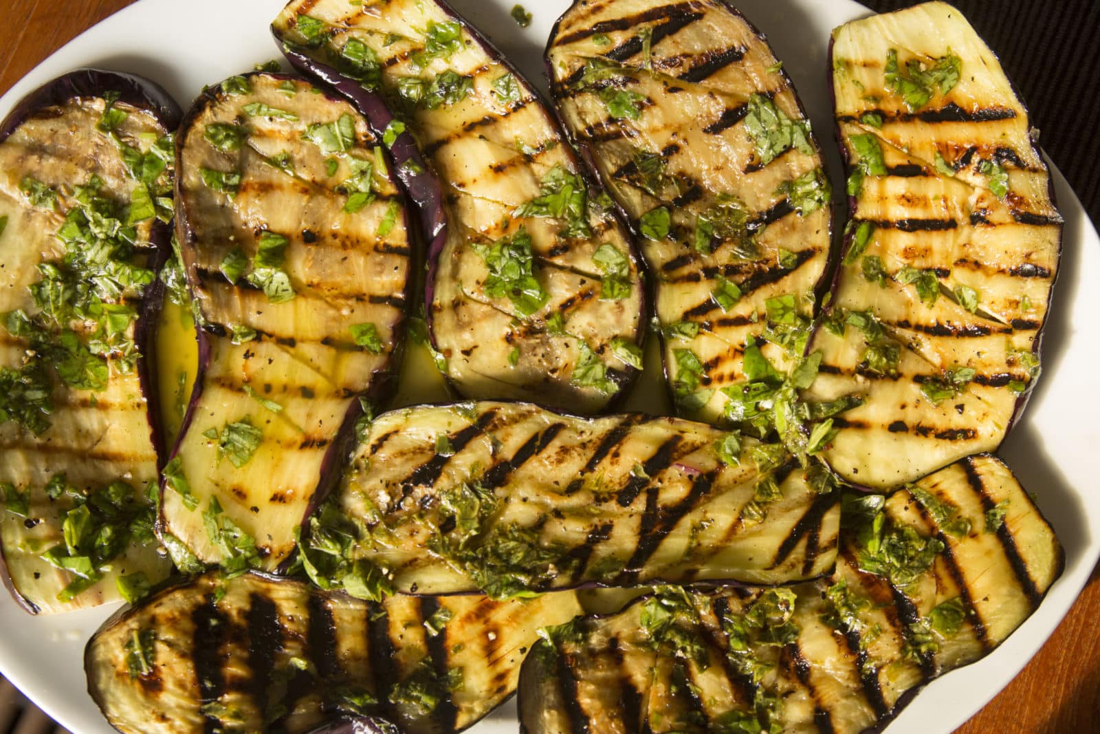 Rezept Gegrillte Aubergine
